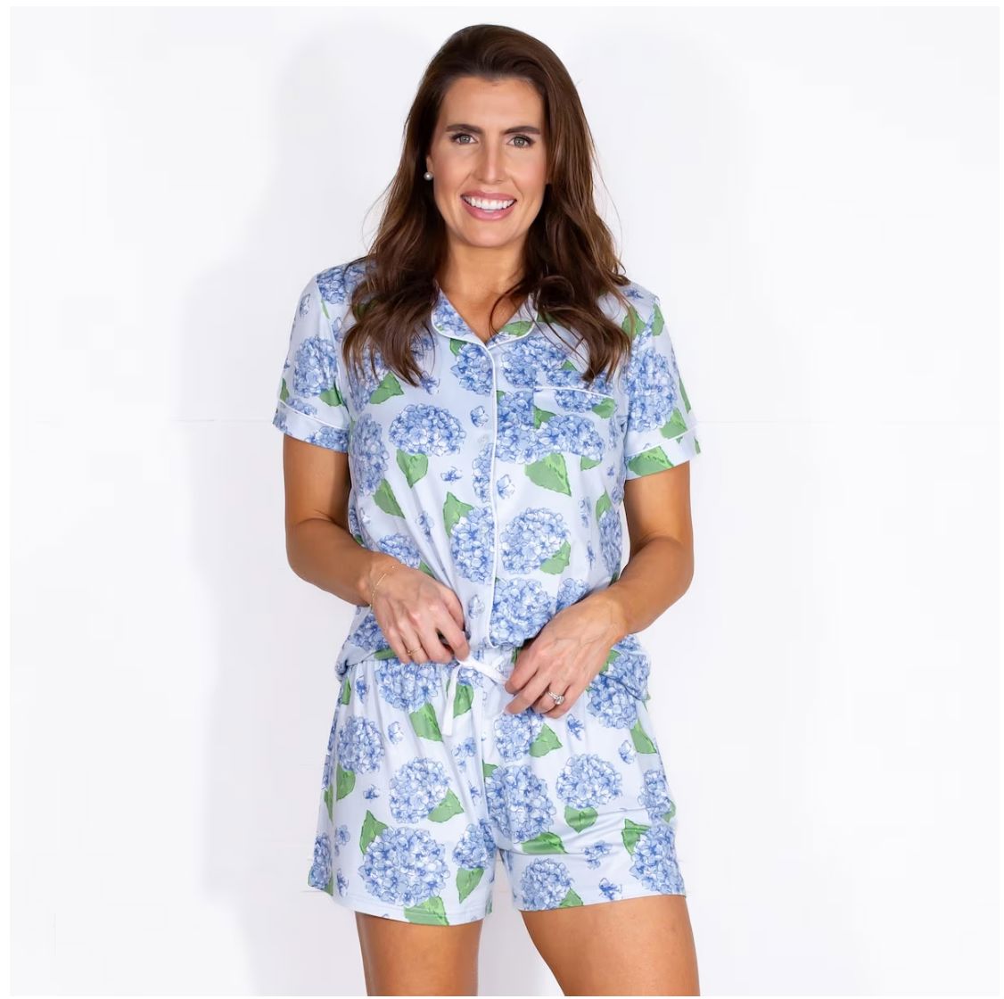 Sleep Shorts - Hydrangea – The Horseshoe Crab