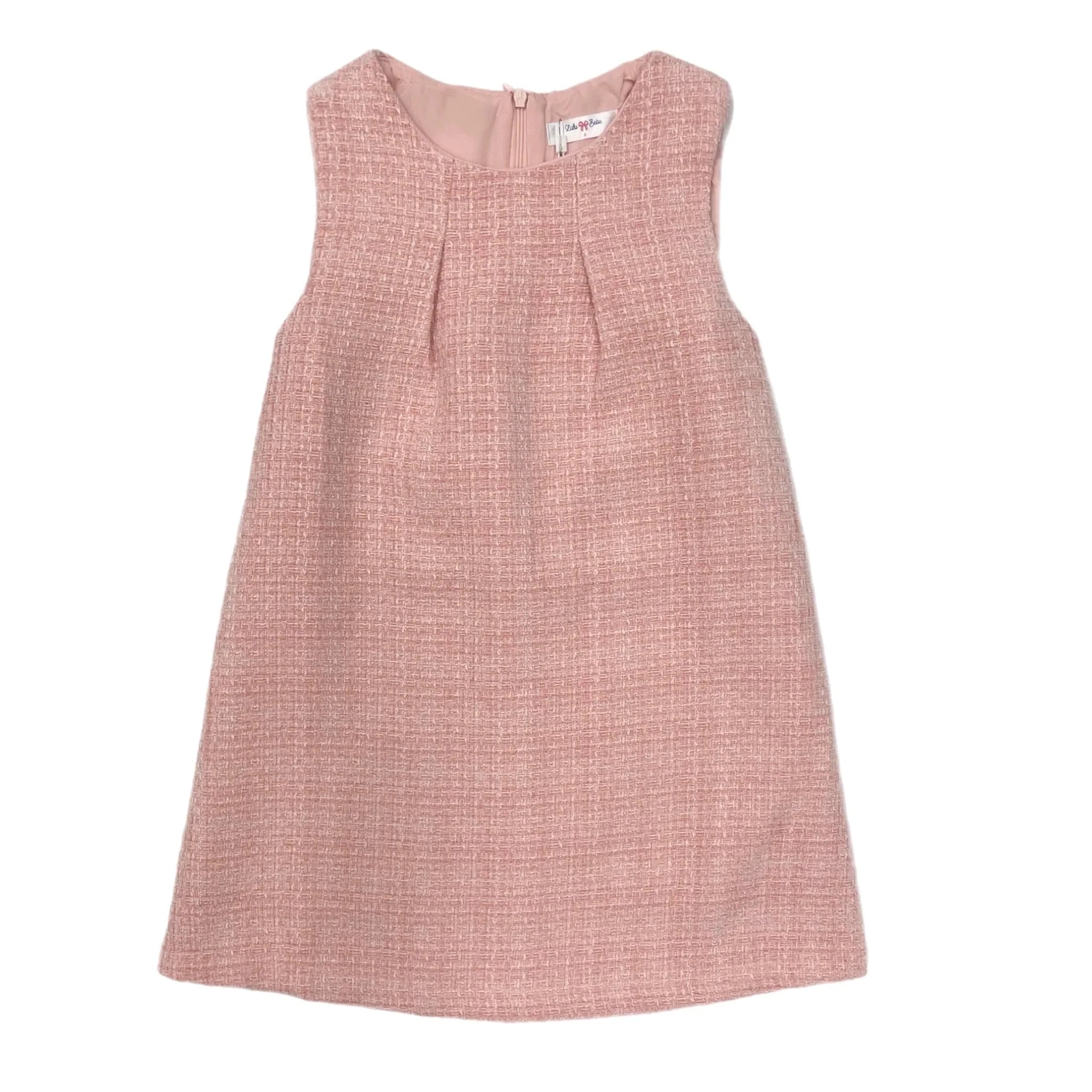 Amelia Tweed Dress - Pink – The Horseshoe Crab