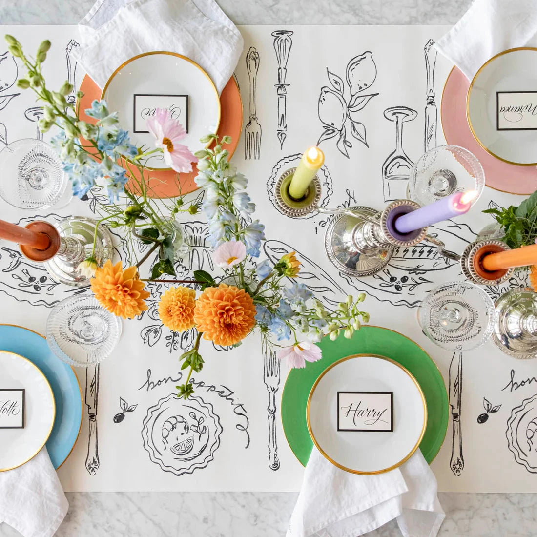 Dinner Party Table Runner – The Horseshoe Crab