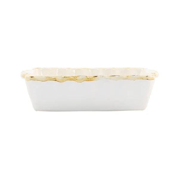 Italian Bakers Small Rectangular Baker - White – The Horseshoe Crab