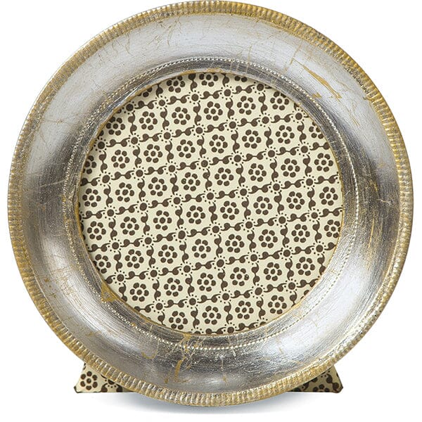 Round Silver Leaf Frame — The Horseshoe Crab