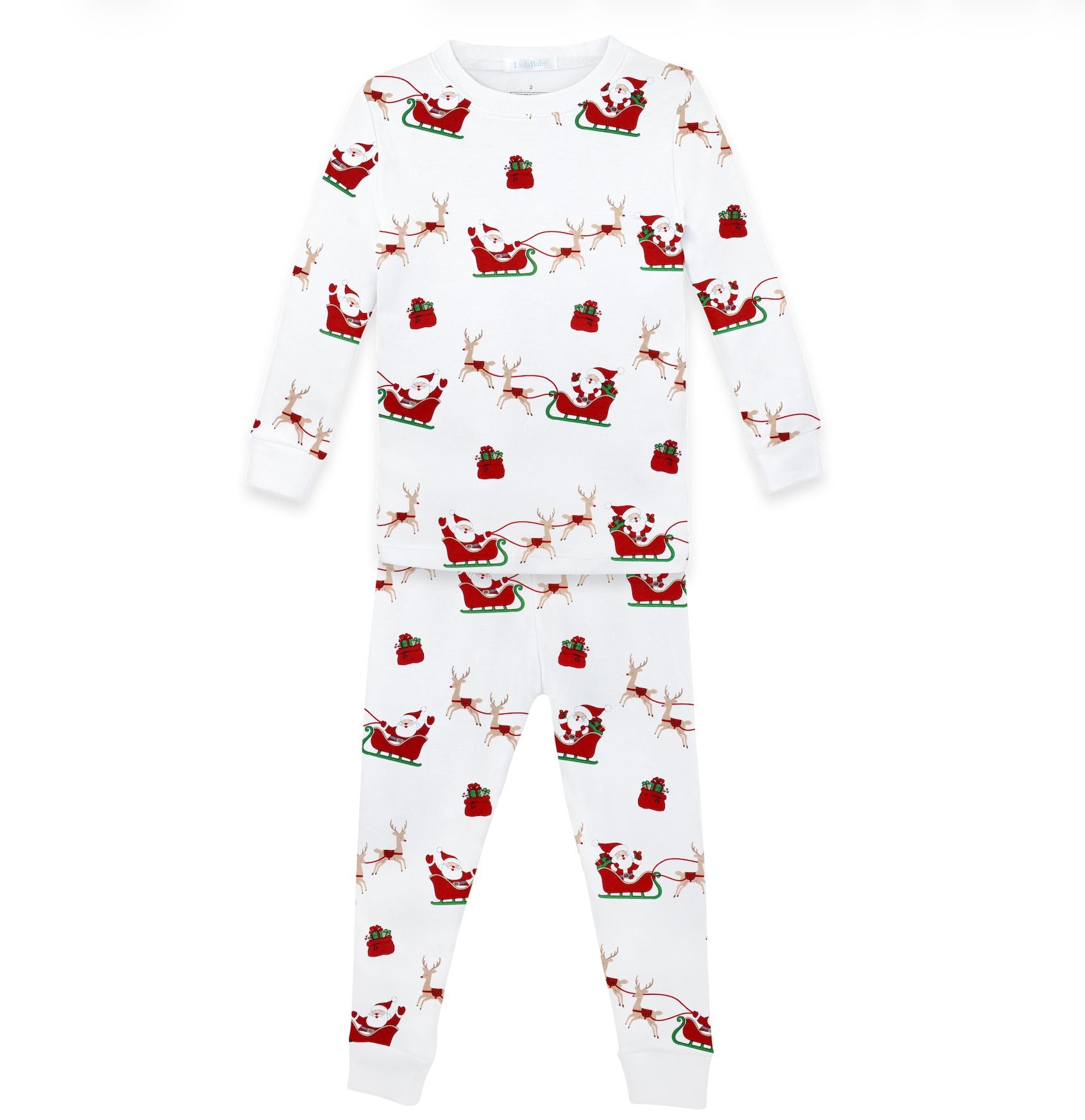 Santa Sleigh Pajamas Set – The Horseshoe Crab