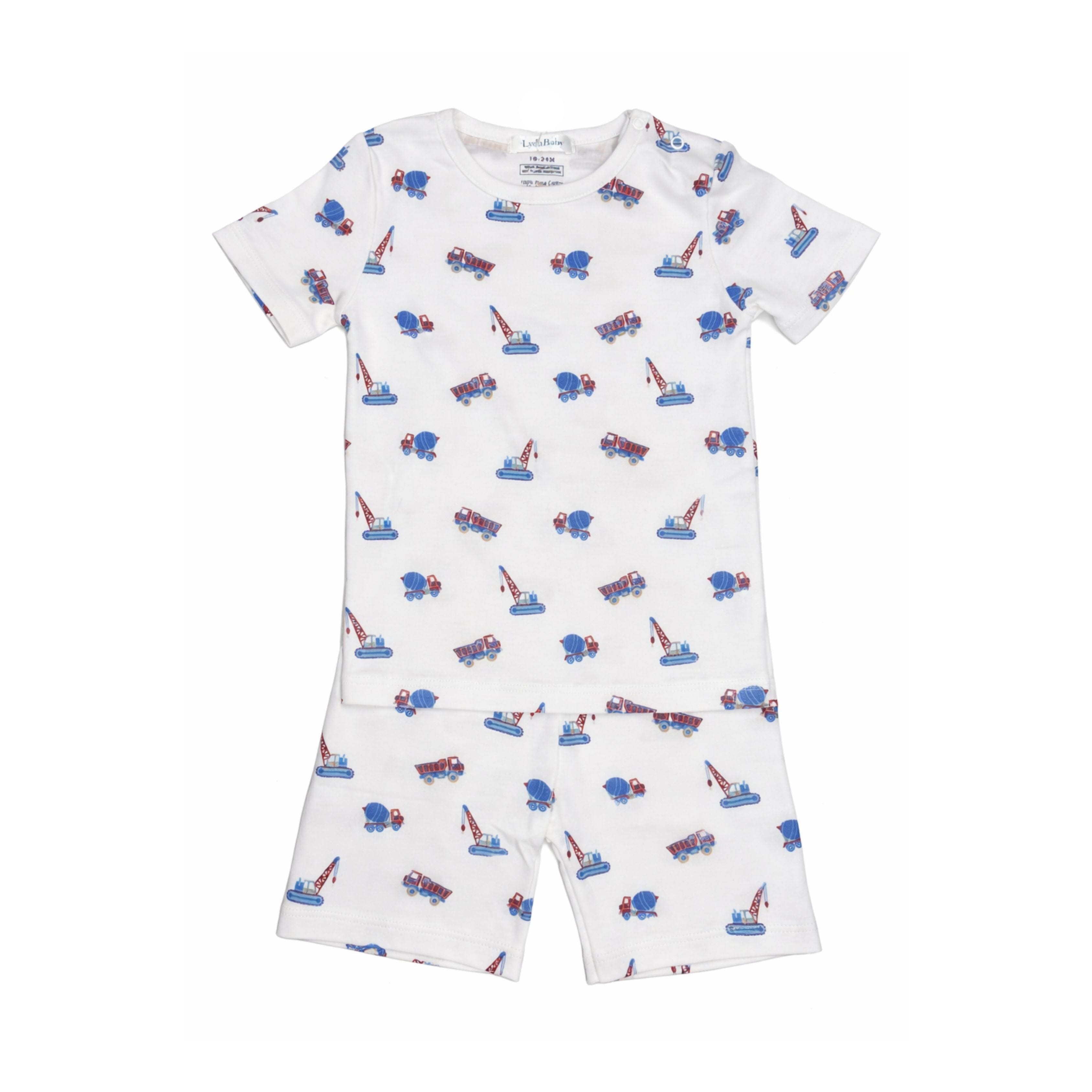 Truck Short Sleeve Pajamas Set – The Horseshoe Crab