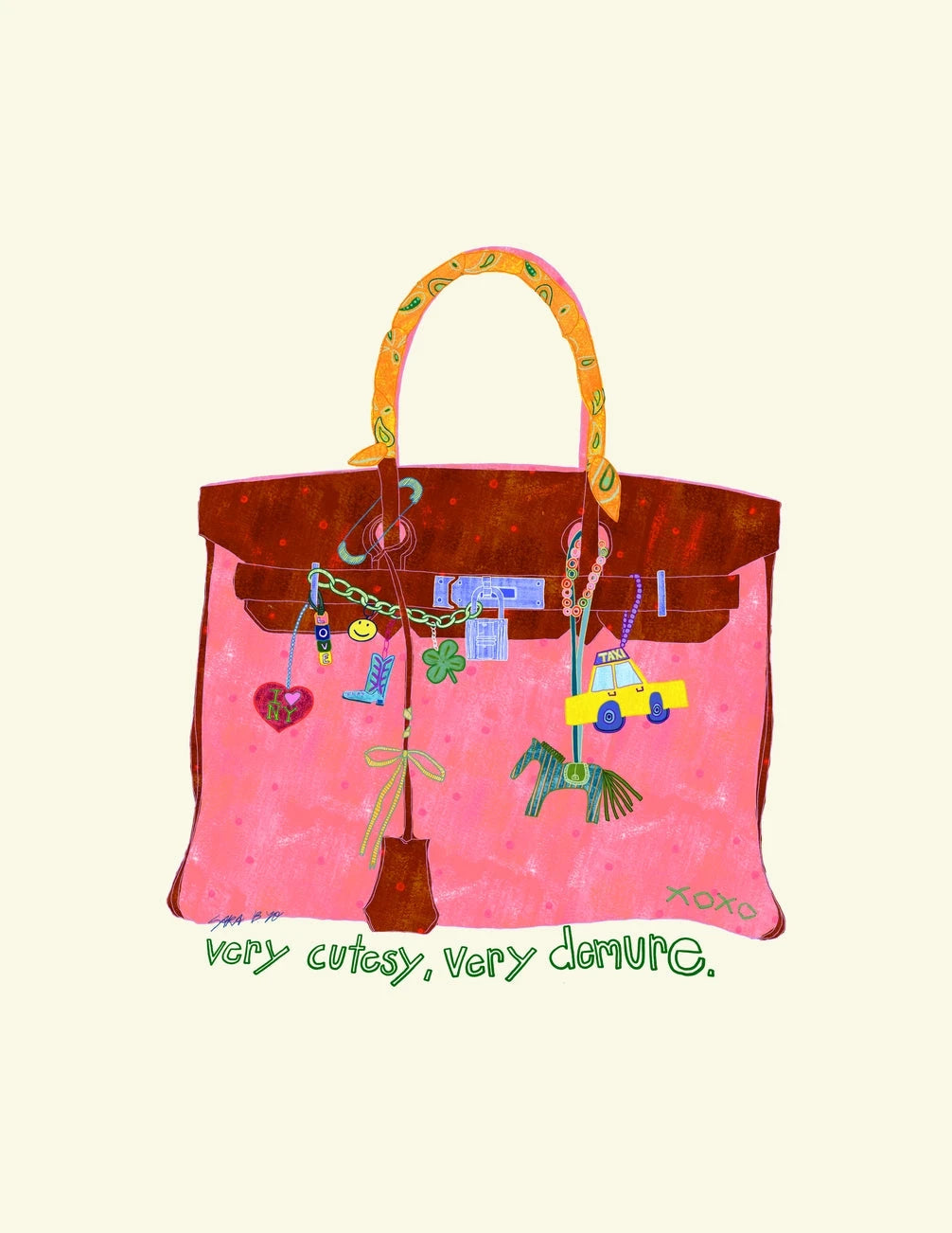 Very Cutesy Very Demure Art Print – The Horseshoe Crab