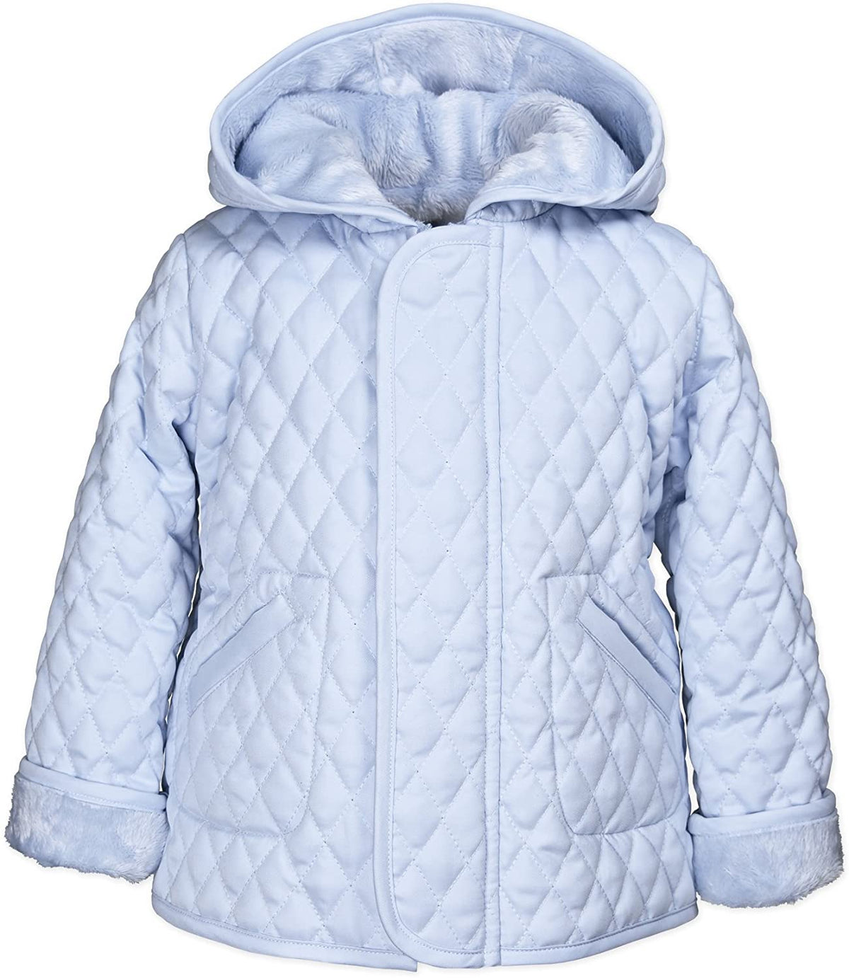 Hooded Barn Jacket - Light Blue — The Horseshoe Crab